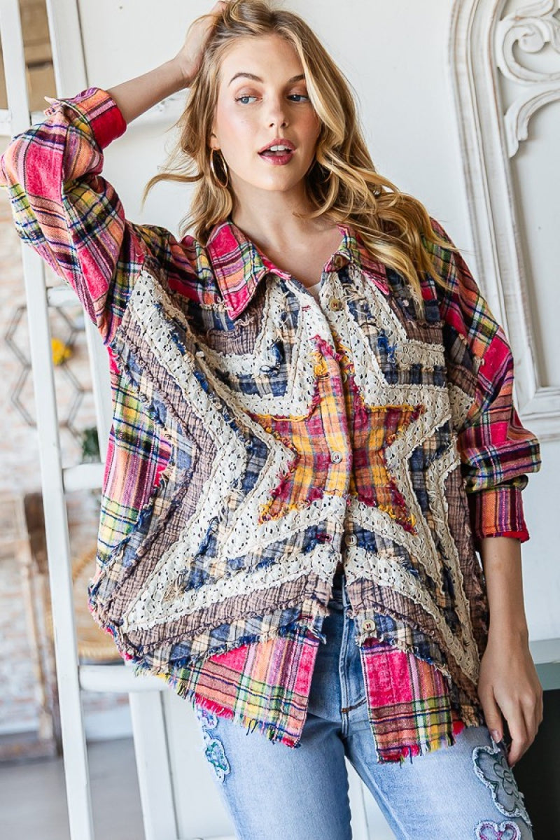 The Karsten Kat Starburst Quitled Shirt – BarnKatClothing