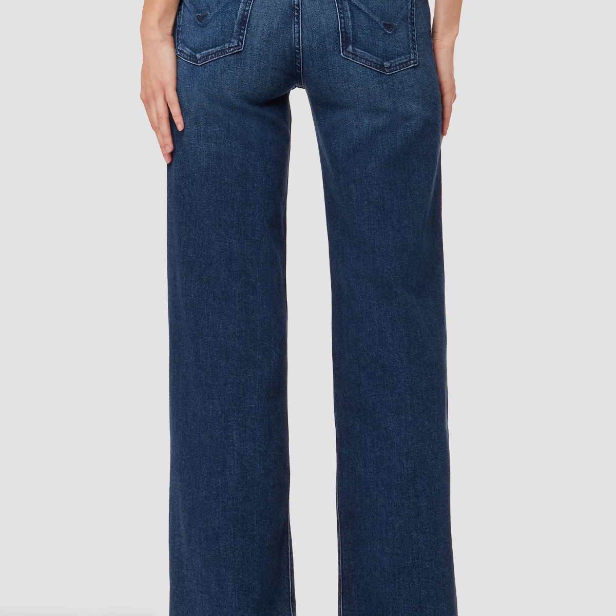 Rosie High-Rise Wide Leg Jean in Dover – BarnKatClothing