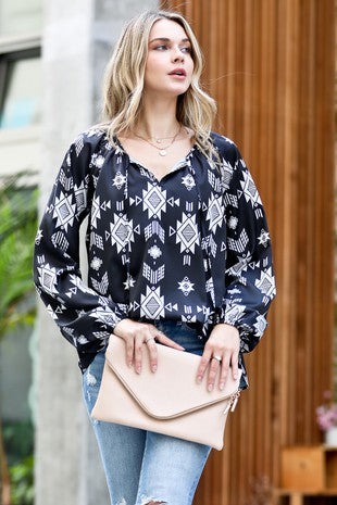 The Tamera Tribal Top – BarnKatClothing