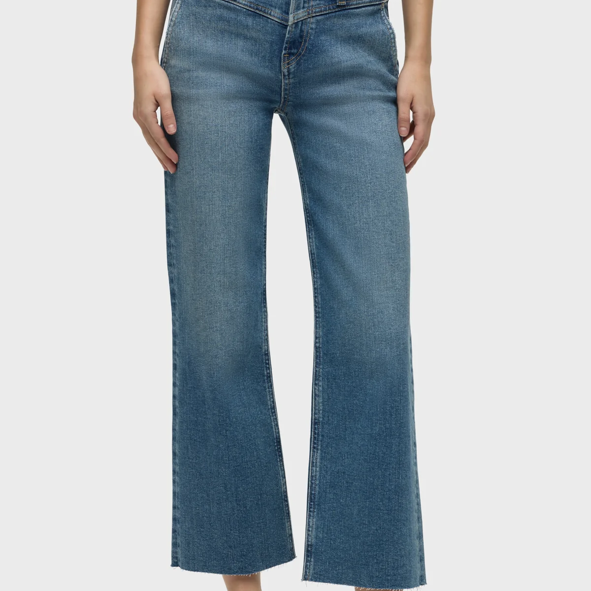 Rosie High-Rise Wide Leg Ankle Jean in Barcelona – BarnKatClothing
